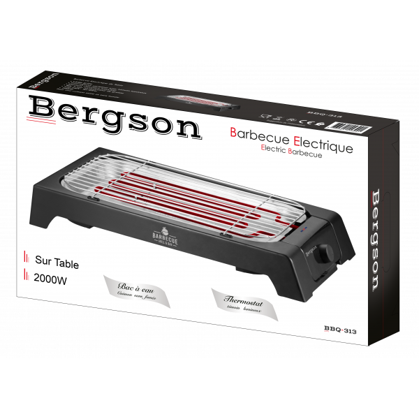 Barbecue Electrique de Table 2000W