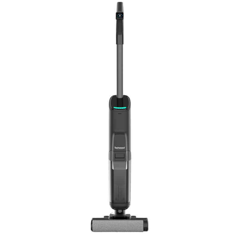 Aspirateur Laveur Sans Fil 3-en-1 : Aspire, Lave & Sèche - Écran LCD